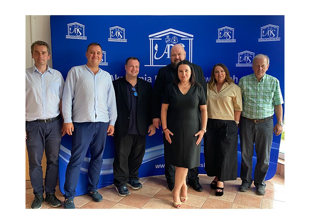 Wizyta wykładowcy z Anglii - ANSG w Ostrowcu Świętokrzyskim